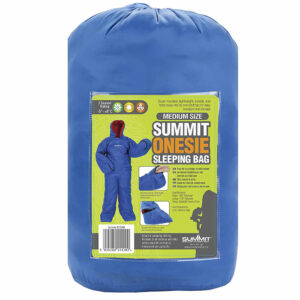 Buy Sleeping Bag Suits Online | Summit Onesie Sleeping Bag in Blue